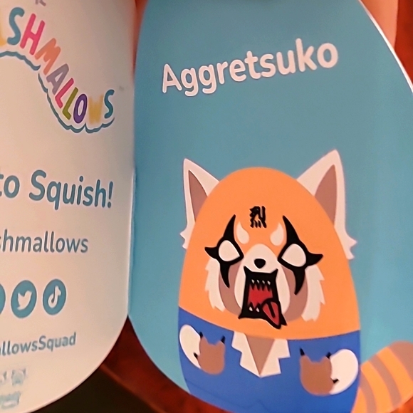 Other | Aggretsuko Rage Sanrio Squishmallow | Poshmark